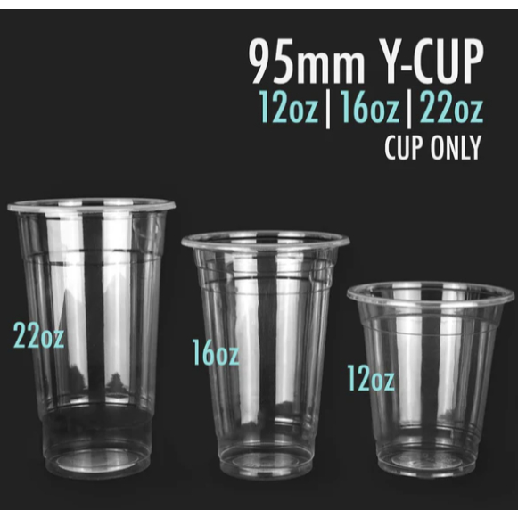 PP CUPS 12OZ, 16OZ, 220Z WITH LIDS SET (SOLD BY 50 PCS.) | Shopee ...