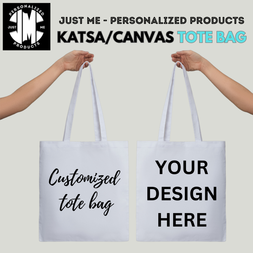 Customized Tote Bags- Katsa Canvas Tote Bags - Souvenirs and Giveaways ...