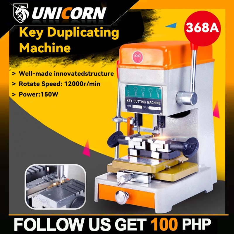 Key copying cutting Drill Machine 368A key Duplicating machine Portable ...