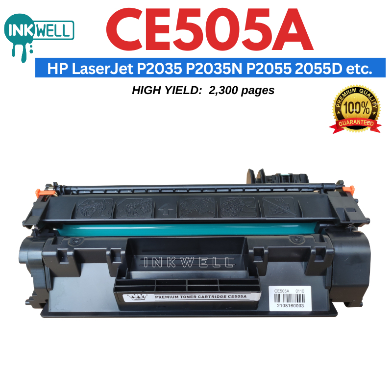 CE505A/05A Compatible Toner Cartridge with HP Laser Printer P2030 ...