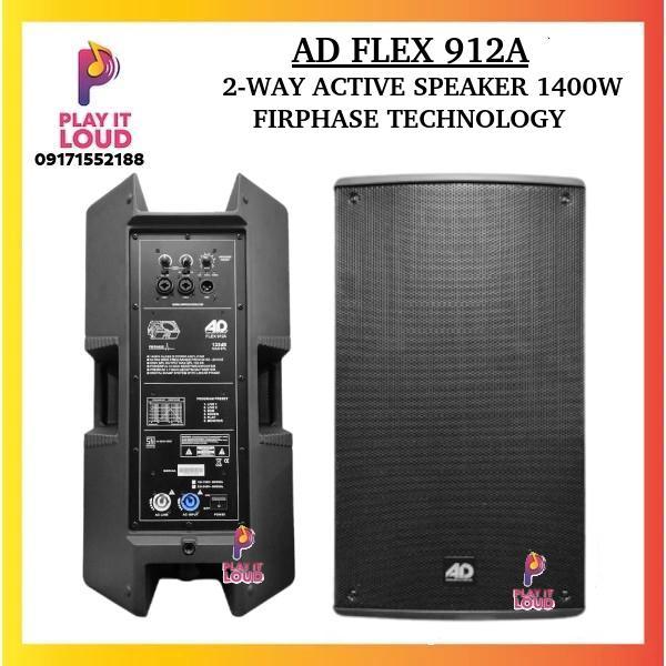 AD FLEX-912A 2WAY ACTIVE SPEAKER 1400W FIRPHASE TECHNOLOGY | Shopee ...