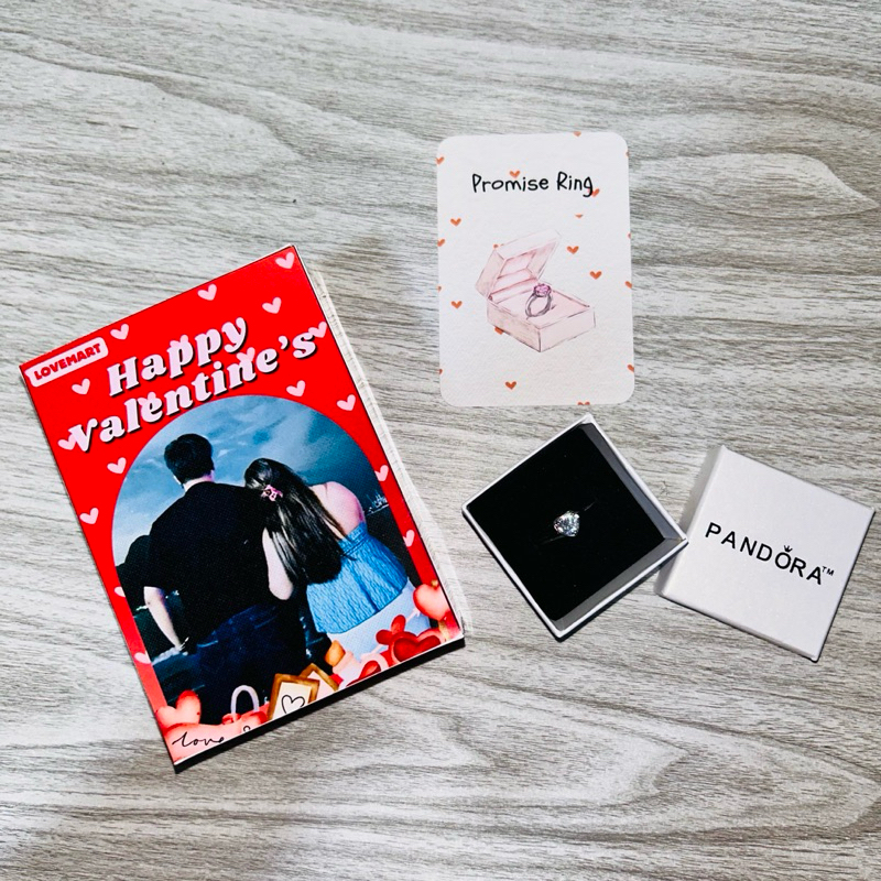 Valentine's Blind Box (Pandora Promise Ring Set) | Shopee Philippines