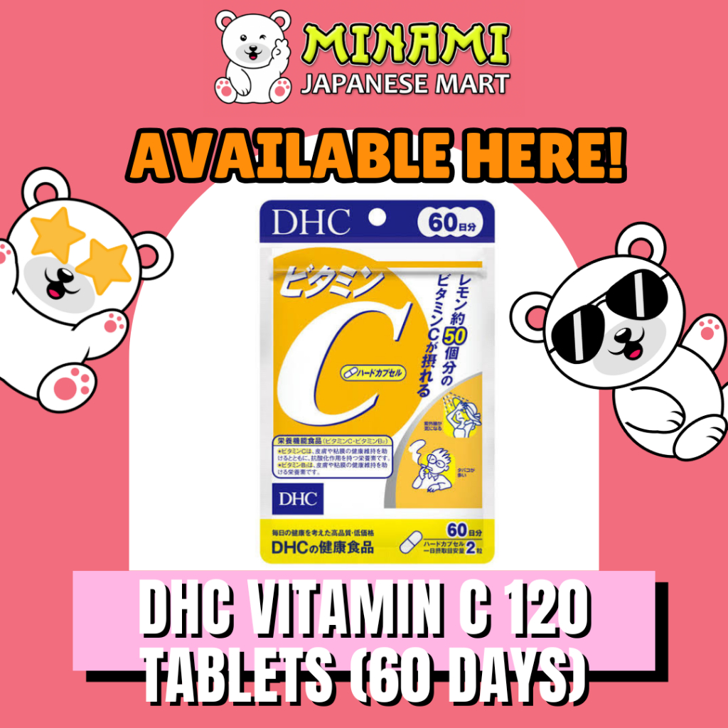 DHC Vitamin C 120 tablets (60 days) | Shopee Philippines