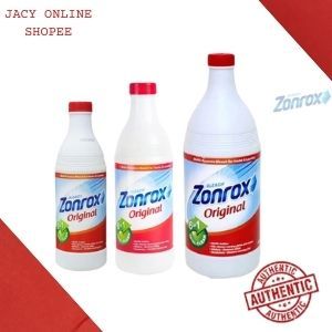 Zonrox Original Bleach is available in sizes of 1 liter, 500ml, 250ml ...