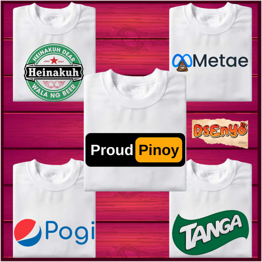 Disenyo Shirt Funny Parody Pinoy Spoof Jokes White Shirt Spandex for ...