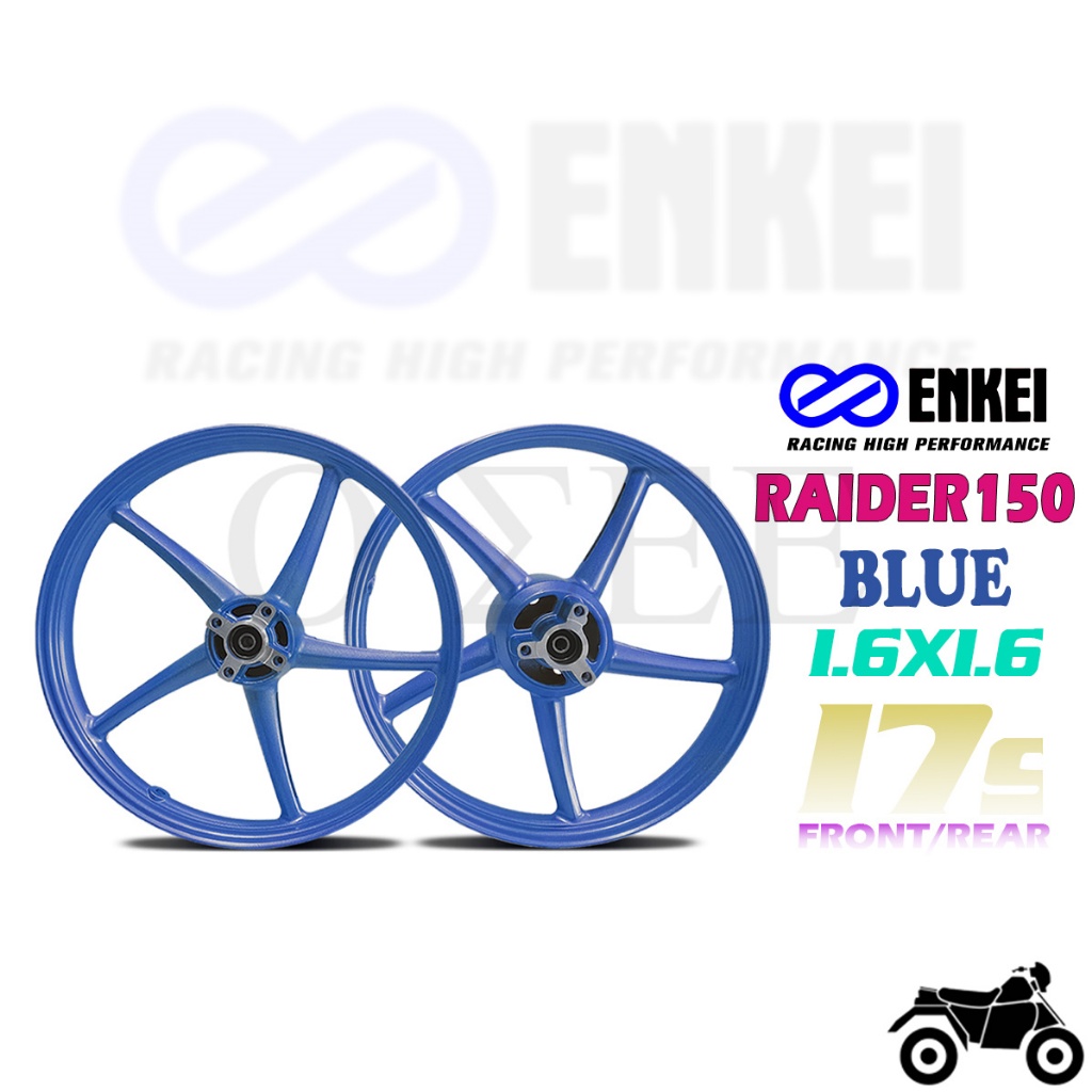 ENKEI 522 MAGS FOR SUZUKI Raider150 Carb/FI r150 1.6*1.6-17S | Shopee ...