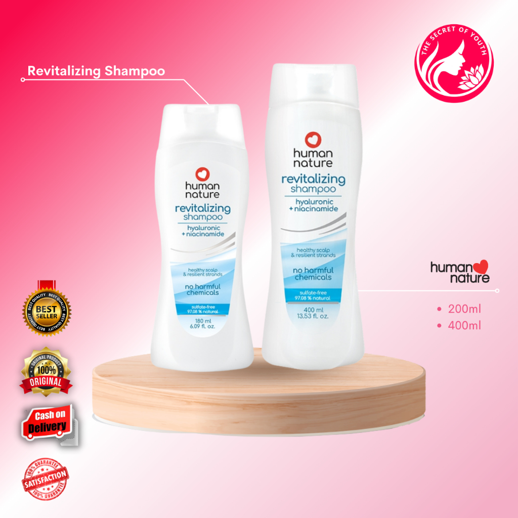 Human Nature Revitalizing Shampoo - Fresh Start for Your Hair | Shopee ...