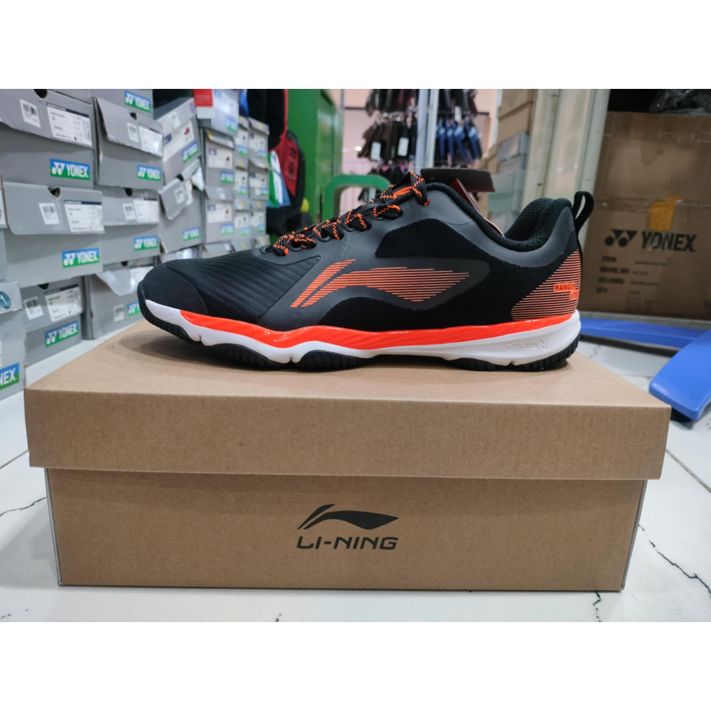 RANGER LITE Z2 BLACK ORANGE LINING (BADMINTON SHOES) | Shopee Philippines