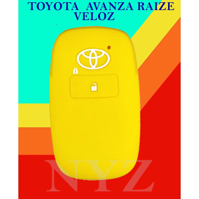 TOYOTA Rush / Raize / Avanza / Veloz Silicone Key Cover - 2 buttons ...