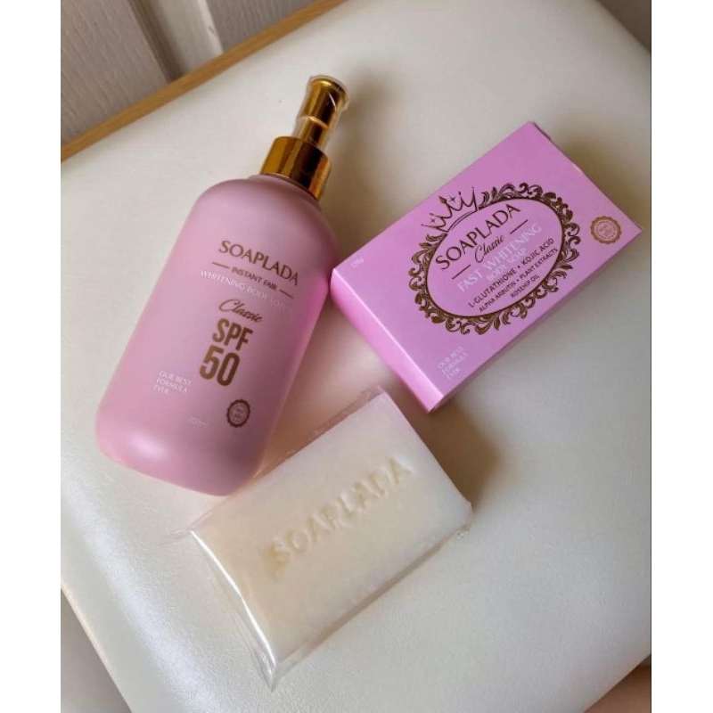 SOAPLADA CLASSIC FAST WHITENING LOTION 135G | Shopee Philippines