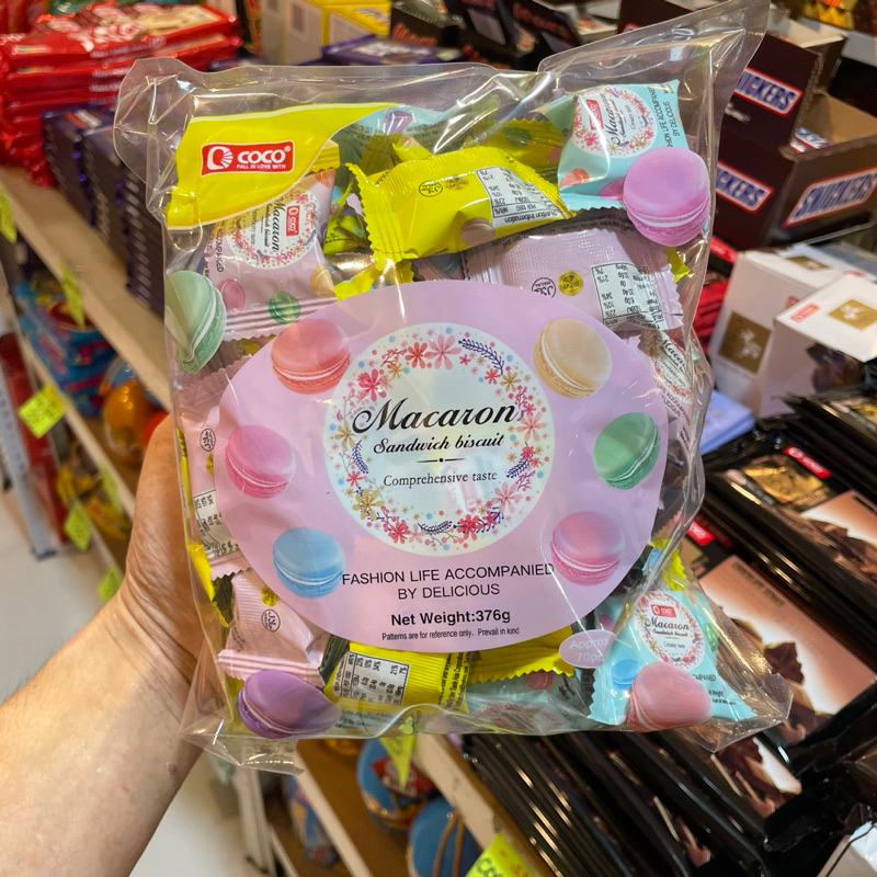 Coco Macaron Sandwich Biscuit 376g | Shopee Philippines