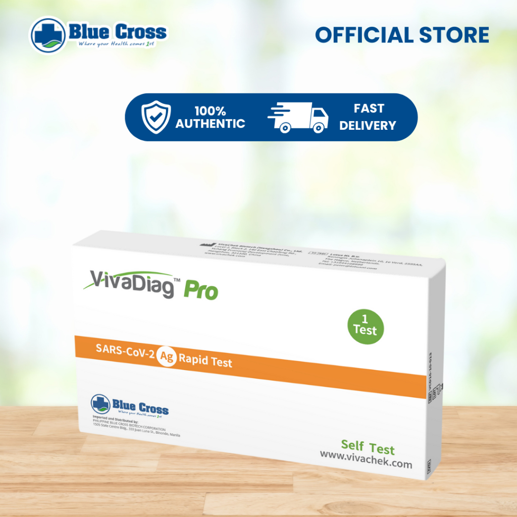 Blue Cross Viva Diag Pro Antigen Home Test | Shopee Philippines