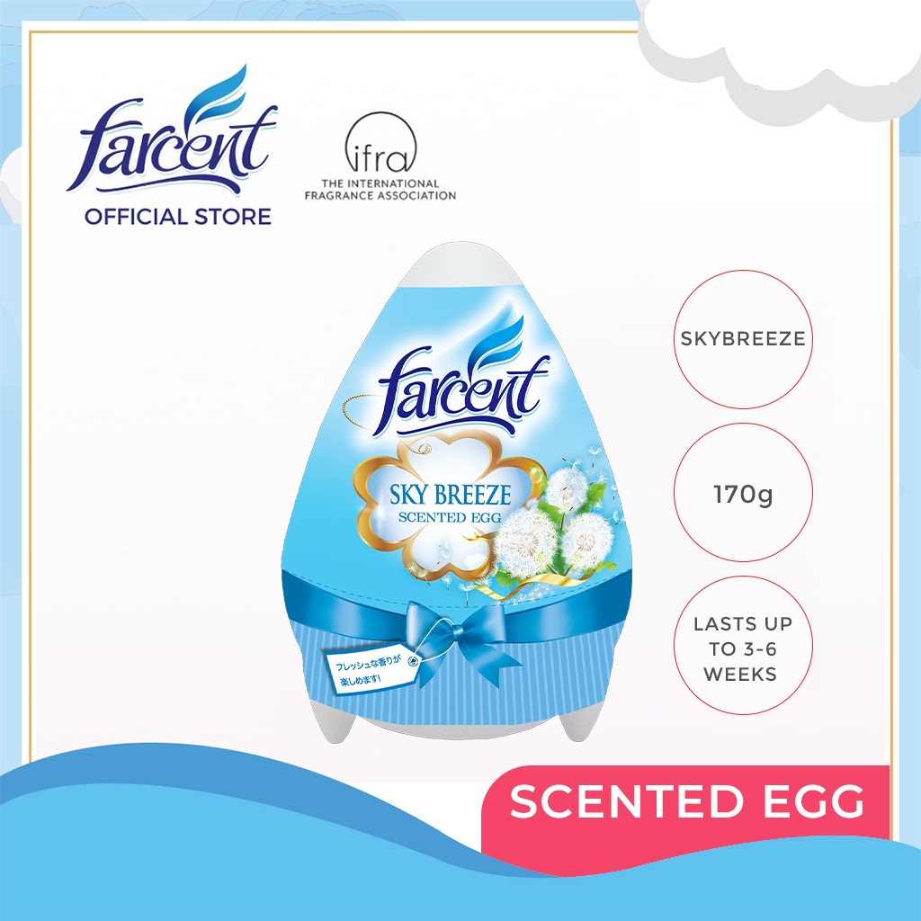 Farcent Scented Egg - Skybreeze 170g | Shopee Philippines
