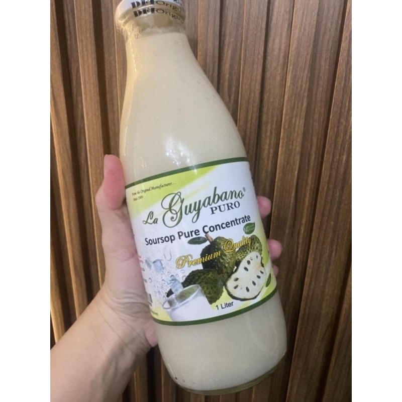 La Guyabano Juice NO ADDED SUGAR 1000ml | Shopee Philippines