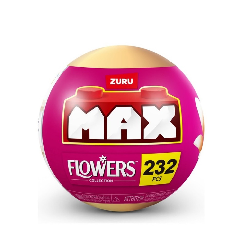 ZURU Max Build Garden Long Flowers Series-Collection, Bricks | Shopee ...