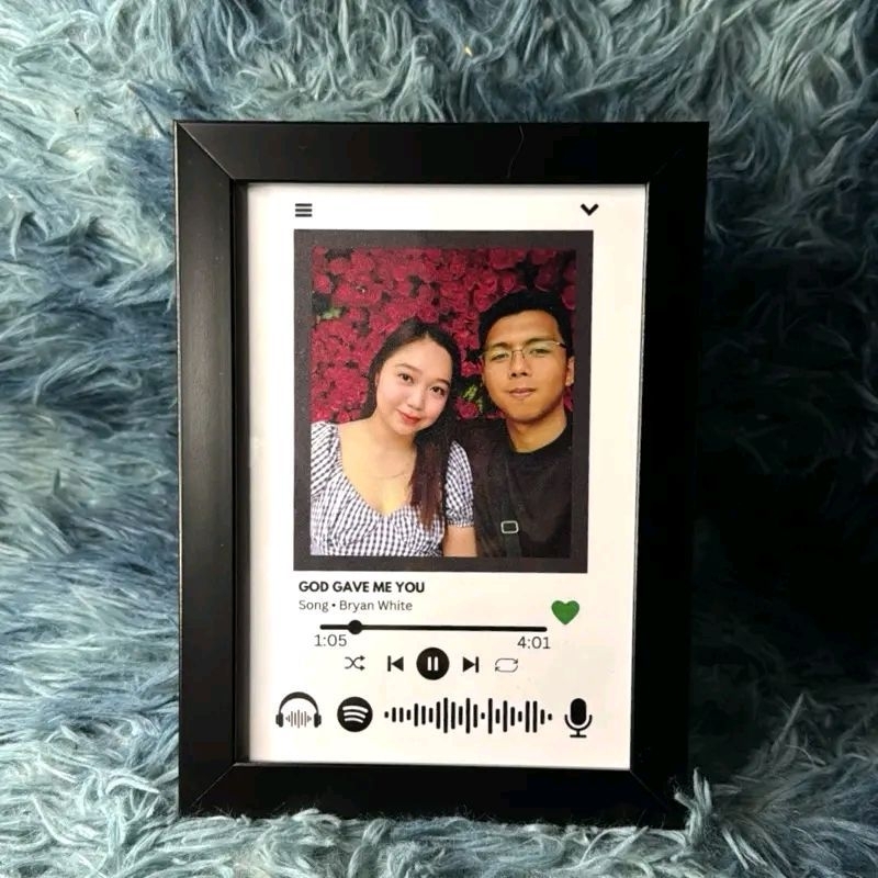 CUSTOMIZED PERSONALIZED PHOTO FRAME (GLASS 5R) | Shopee Philippines