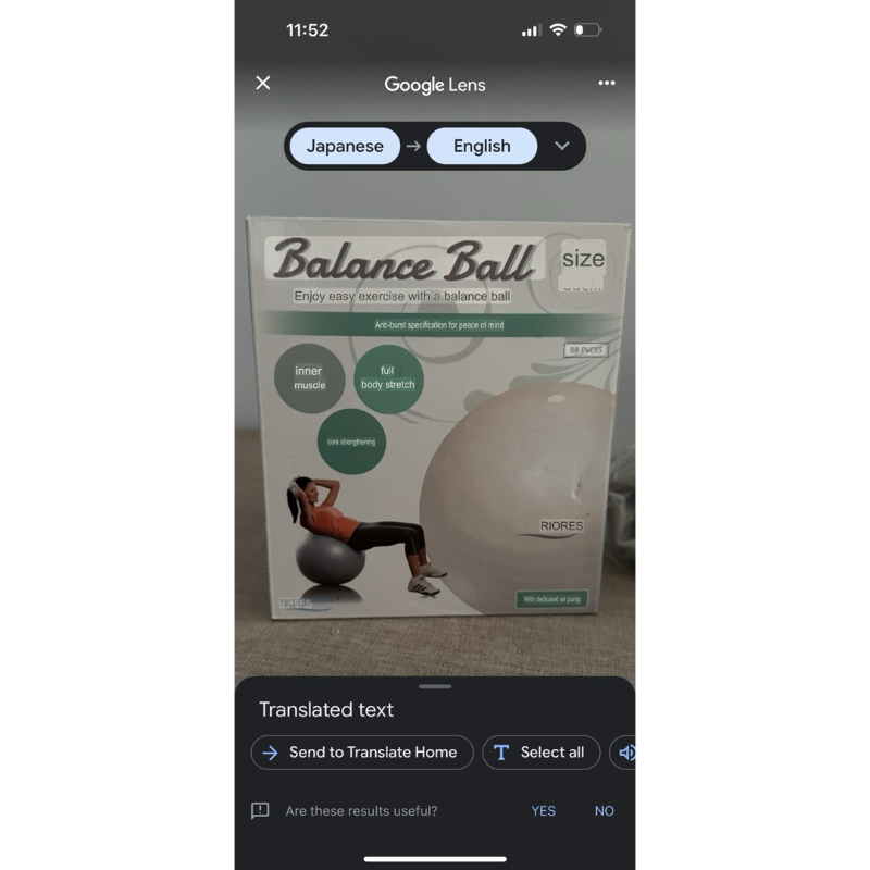 Exercise Ball Japan Surplus | Shopee Philippines