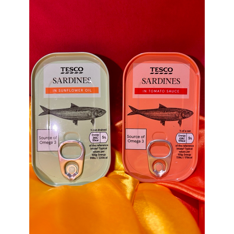 Tesco Sardines 120g (Imported from UK) | Shopee Philippines