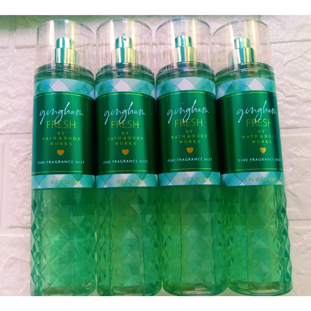 Gingham Fresh Fine Fragrance Mist by Bath and Body Works 236ml | Shopee ...