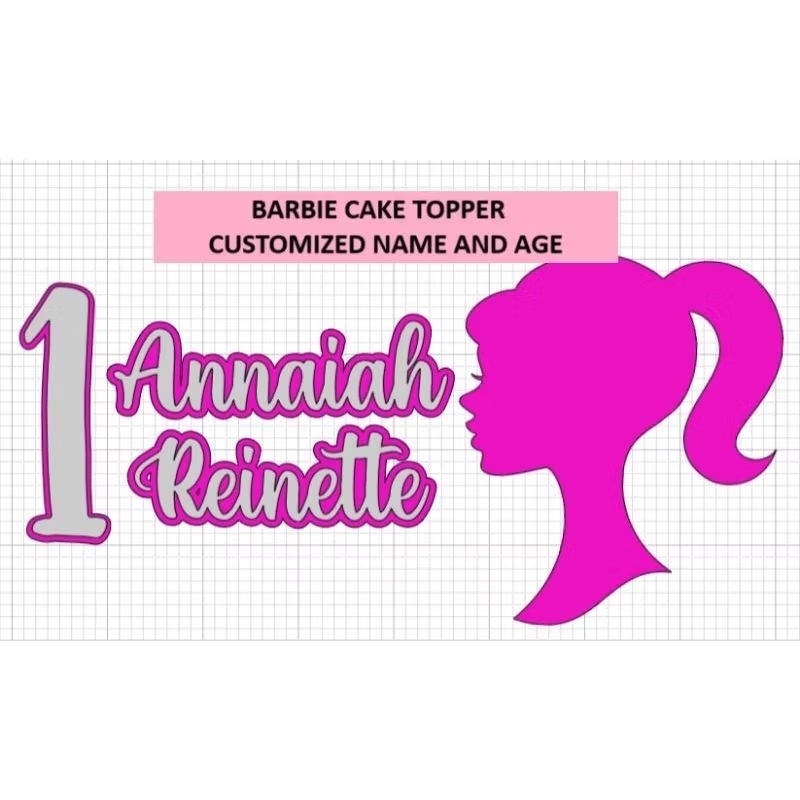 barbie cake topper set | Shopee Philippines