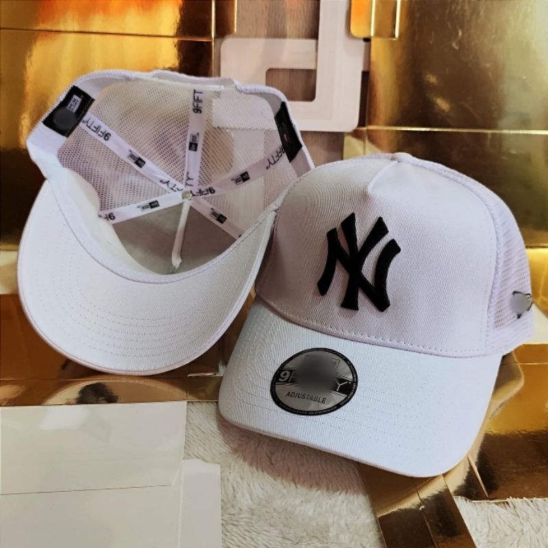New Aframe Cap trucker New York Yankees curve snapback caps | Shopee ...