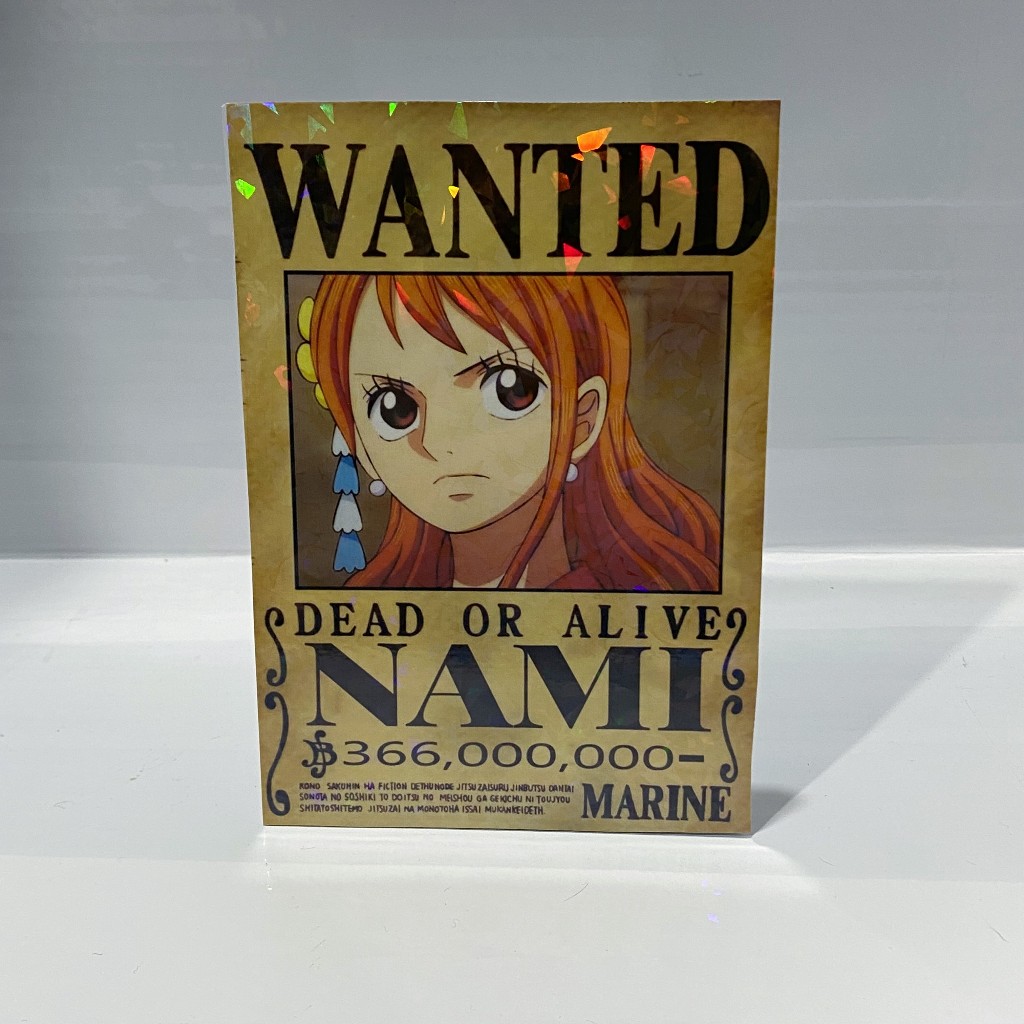 decor home wall nami one piece anime wanted decoration room sintra ...