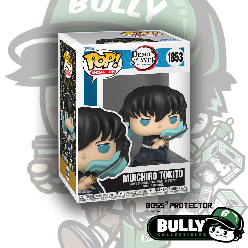 Funko POP! Animation: Demon Slayer - Muichiro Tokito (Attack) 1853 With ...
