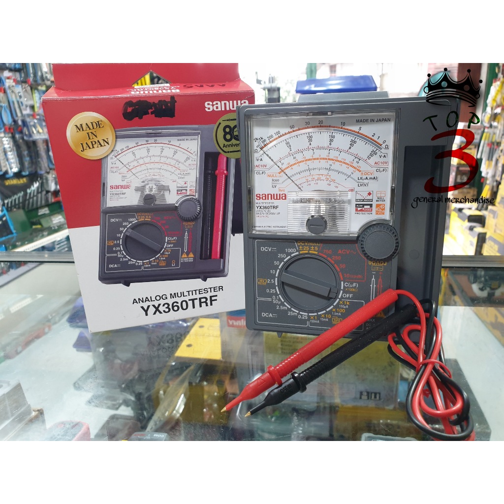 Sanwa YX360TRF Professional Analogue / Analog Multi Tester ( Made in ...