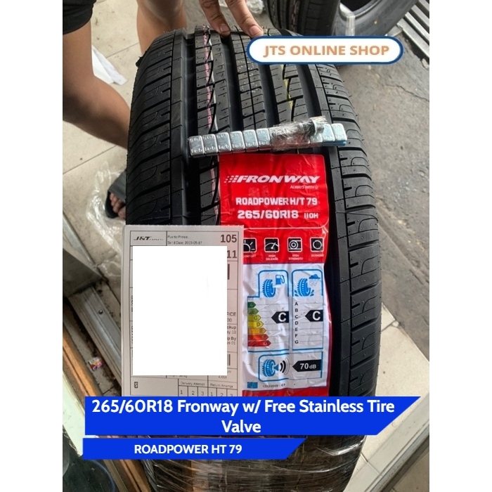 265/60R18 Fronway w/ Free Stainless Tire Valve (PRE-ORDER) | Shopee Philippines