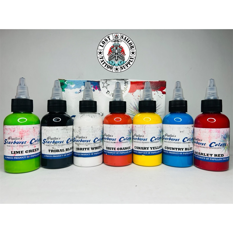 Original Starburst Colors Tattoo Inks 2oz (60ml) | Shopee Philippines