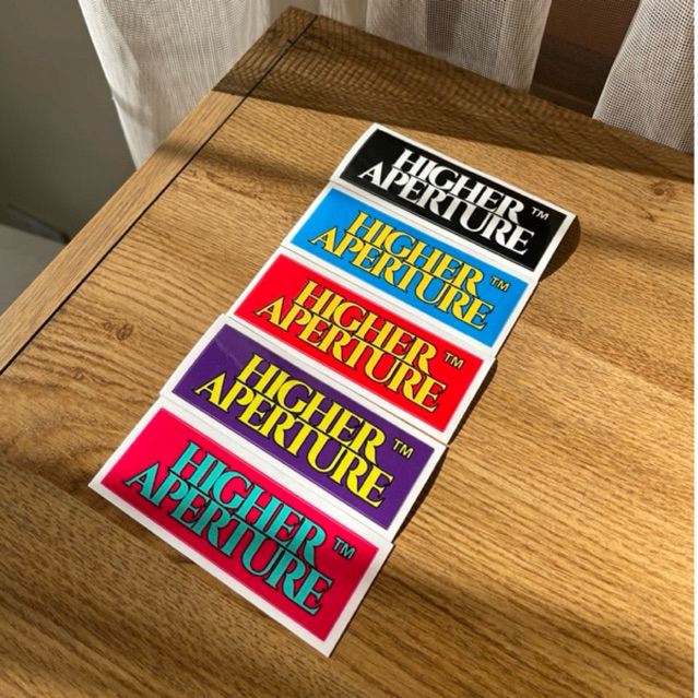 Higher Aperture Logo sticker pack 5PCS | Shopee Philippines
