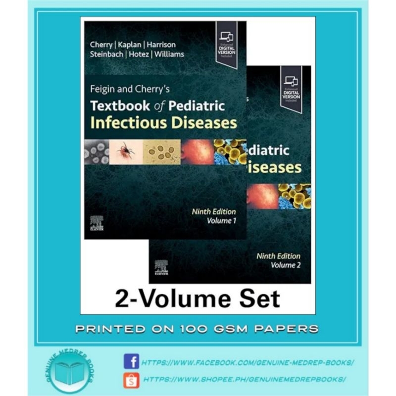 FEIGIN AND CHERRY'S TEXTBOOK OF PEDIATRIC INFECTIOUS DISEASES 9TH EDITION | Shopee Philippines
