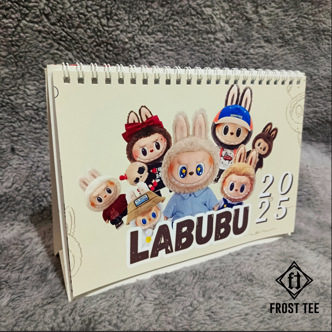 LABUBU Desk Calendar 2025 | FROST TEE | Shopee Philippines