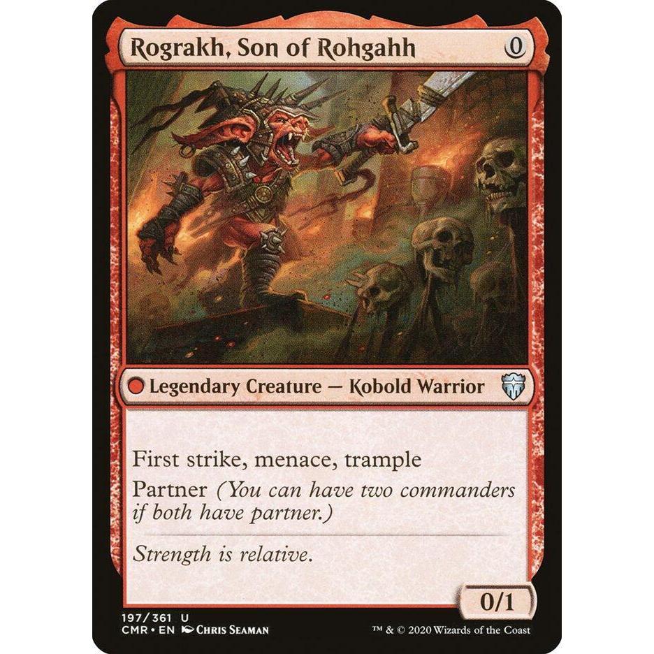 Rograkh, Son of Rohgahh - Commander Legends Normal Near Mint English ...