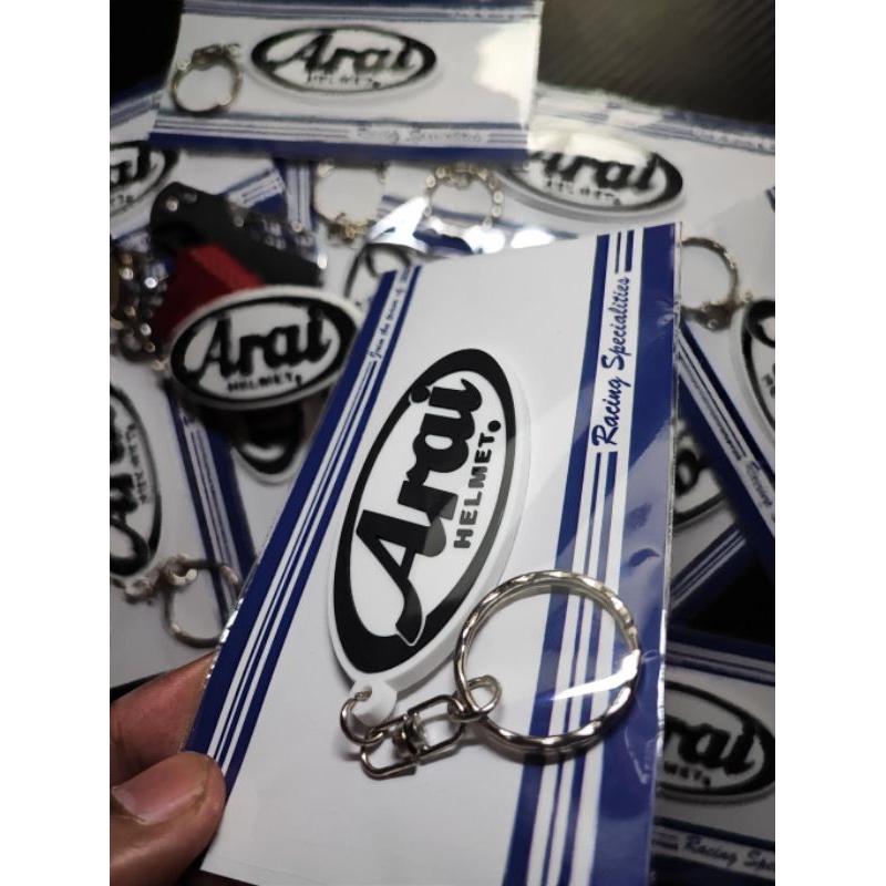 Arai Helmet Keychain - Rubberize Keychain - Custom | Shopee Philippines