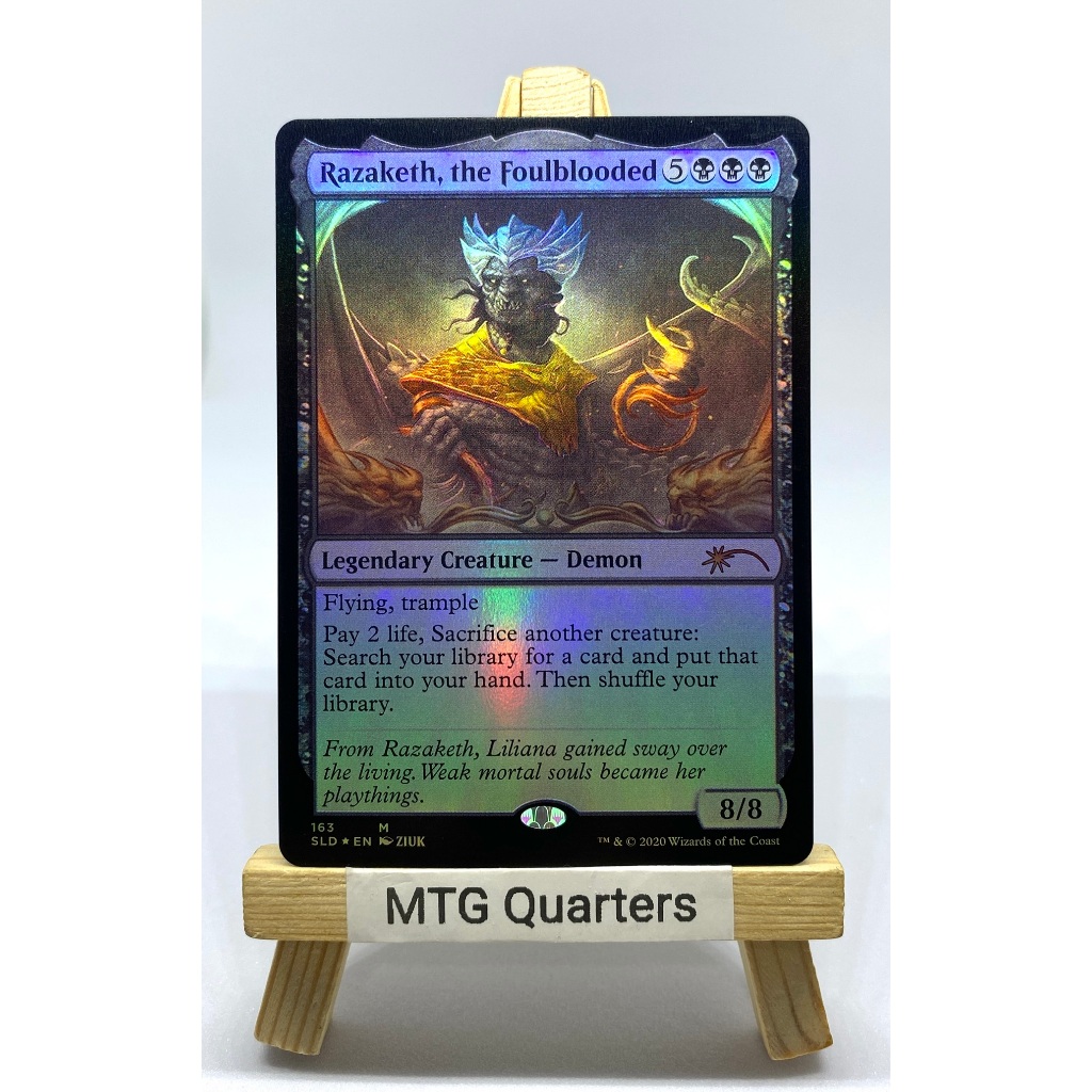 Pr0xy Card - Razaketh, the Foulblooded (Foil) | Secret Lair Drop (SLD ...