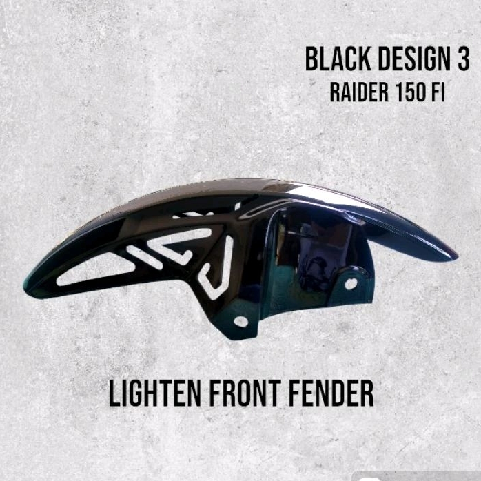 Lighten front fender Raider 150 Fi stock | Shopee Philippines