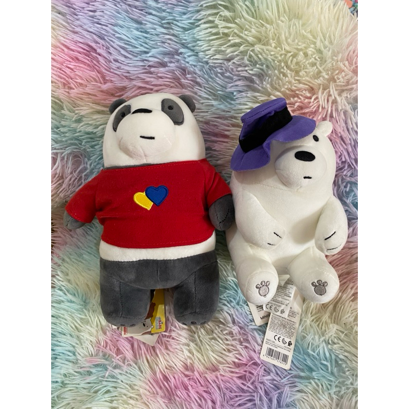 We Bare Bears WBB Ice Bear Panda Grizzly | Shopee Philippines