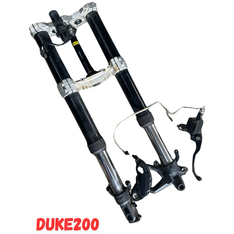 KTM Duke200 Stock Front Shock, Steering Post, Front Caliper ang Break ...
