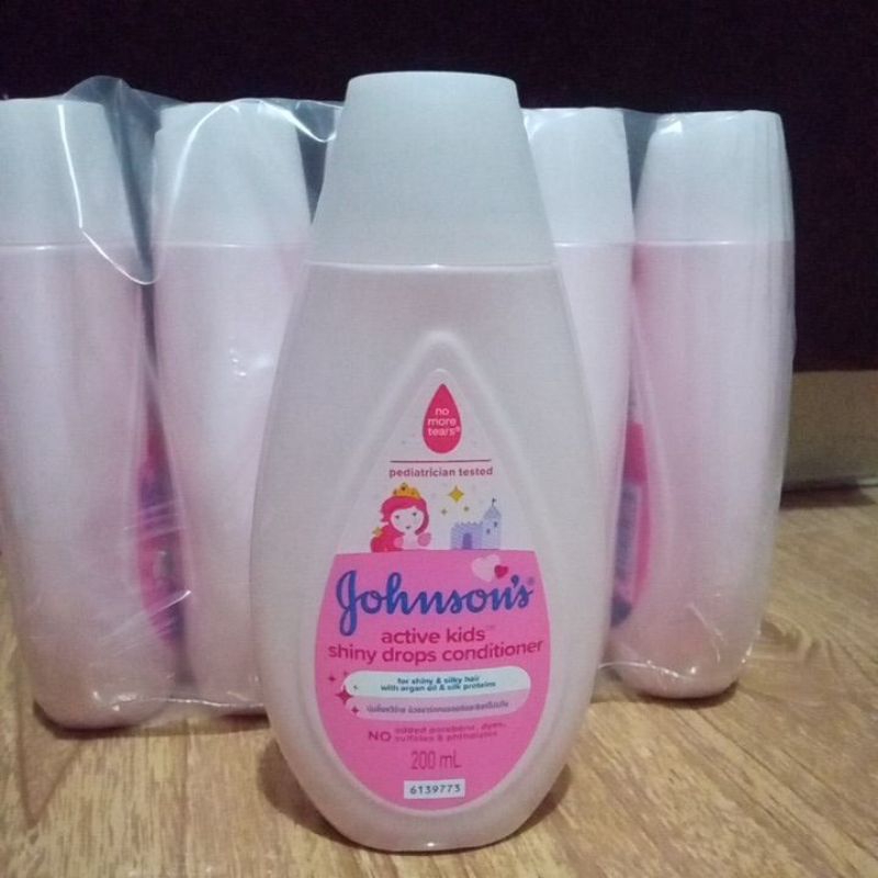 Johnson's Active kids shiny drops conditioner 200ml | Shopee Philippines