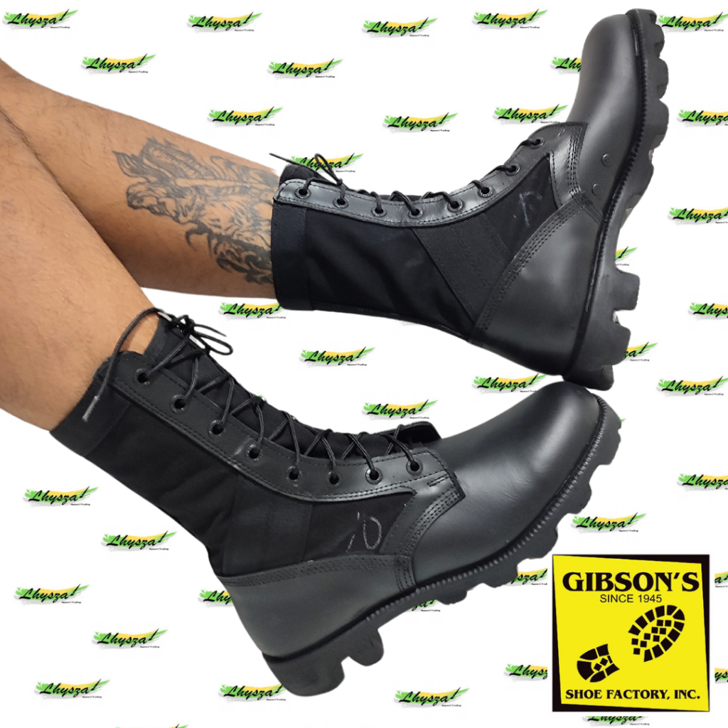 GIBSON'S ORIGINAL TACTICAL COMBAT BOOTS - UNISEX | Shopee Philippines
