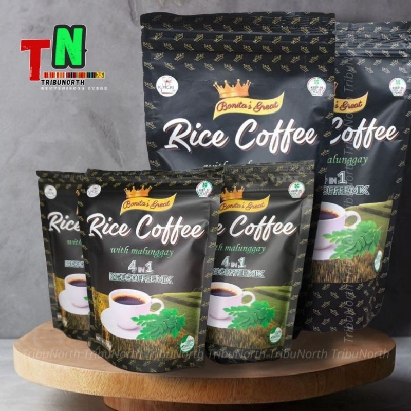 Rice Coffee Mix w/ Malunggay - Organic | 200g - 350g | TribuNorth ...