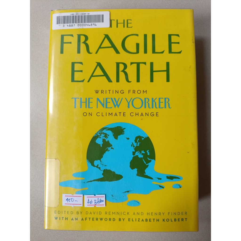Preloved: The Fragile Earth edited by David Remnick (hardbound w ...