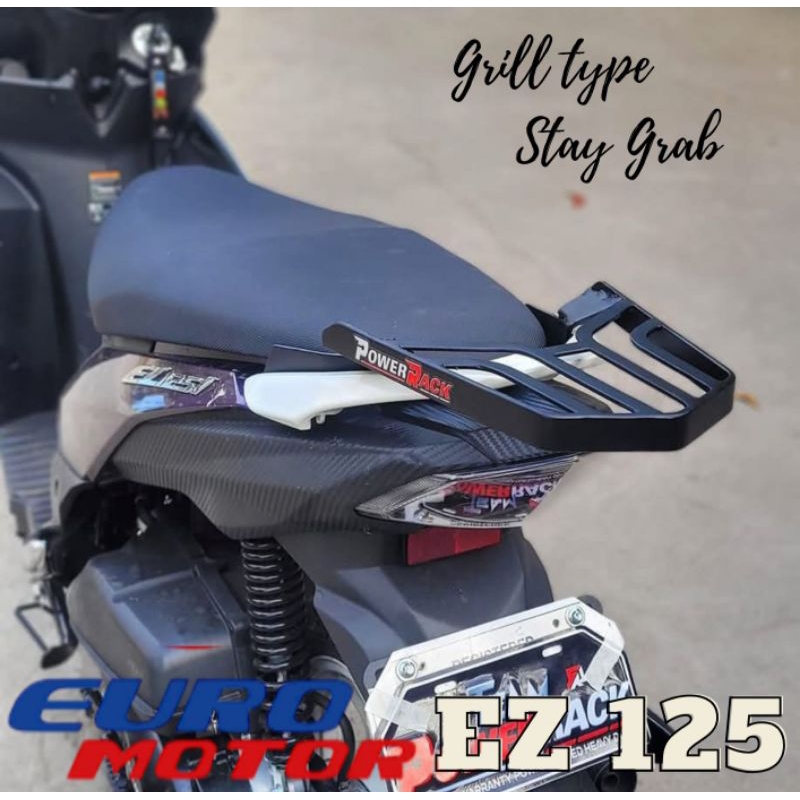 Euro Motor Ez 125/ Ez 125i/ Ez125 Stay Grab Grill Type Topbox Bracket Heavy Duty | Shopee ...