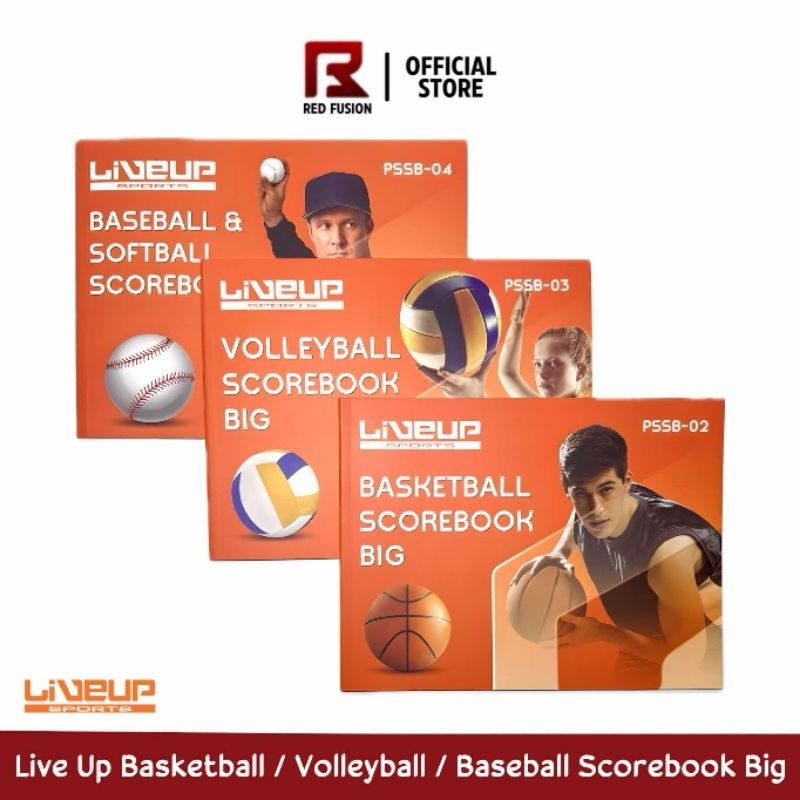 Live Up Basketball/Volleyball/Baseball Scorebook Big | Shopee Philippines