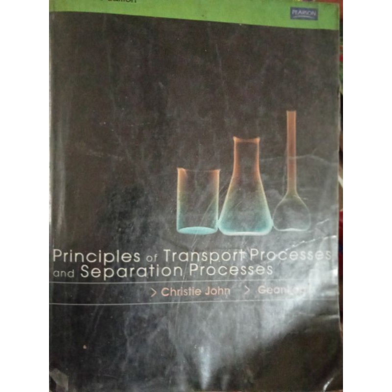 principles of transport processes and separation processes | Shopee ...