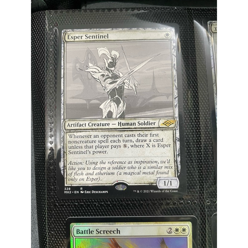 Esper Sentinel showcase MH2 Magic the Gathering Wizards of the Coast ...