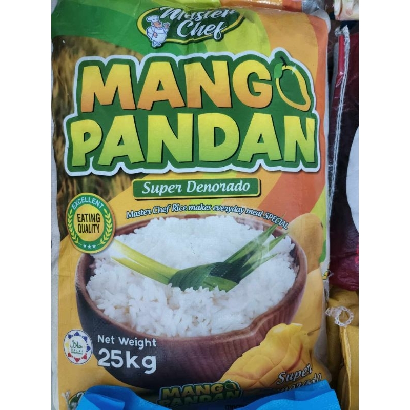 MASTER CHEF MANGO PANDAN 25KG SUPER DINORADO | Shopee Philippines