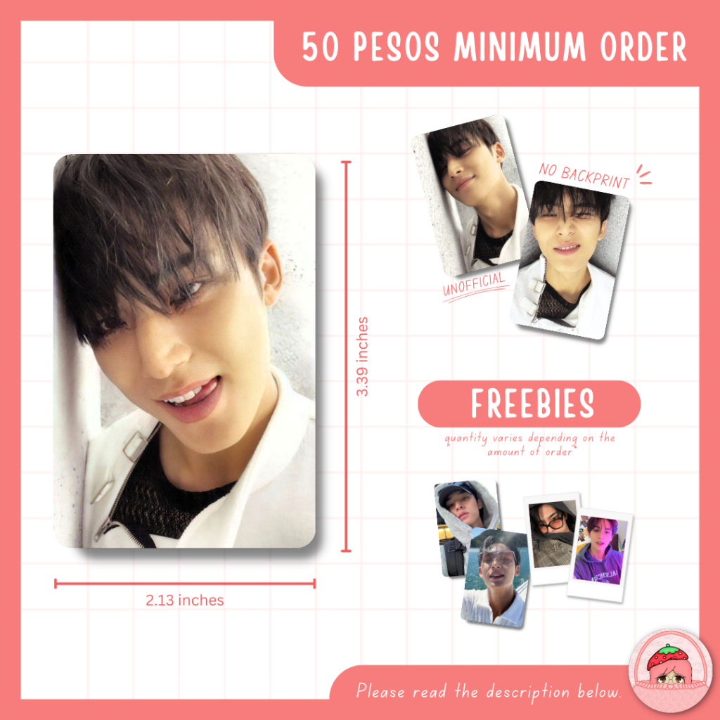 MINGYU FACE THE SUN FTS EP2 SHADOW PC PHOTOCARD UNOFFICIAL FANMADE ...