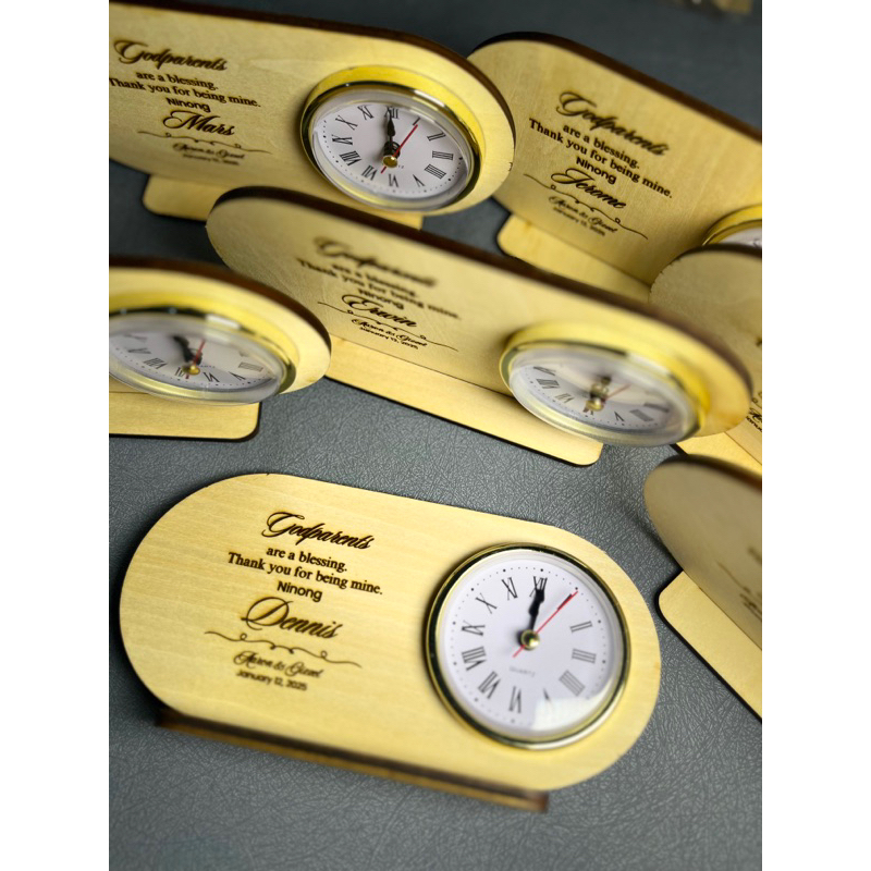 Borderless wooden clocks | Shopee Philippines